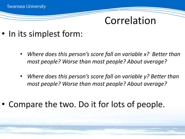 Correlation recap | PPTX | Physics | Science