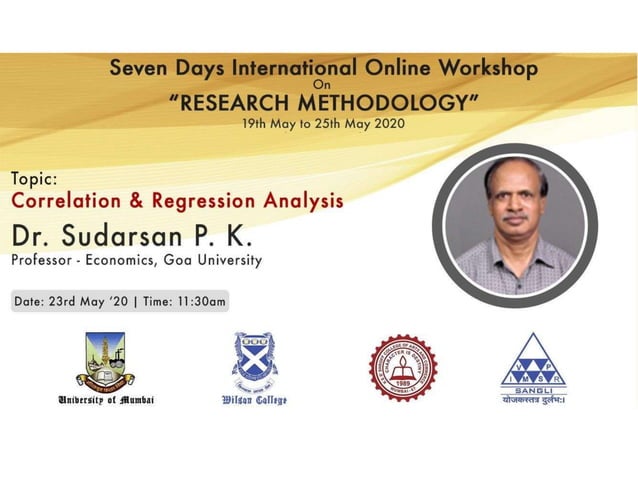 Correlation _ Regression Analysis statistics.pptx