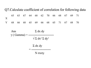 Correlation & regression uwsb (3) | PPT | Physics | Science
