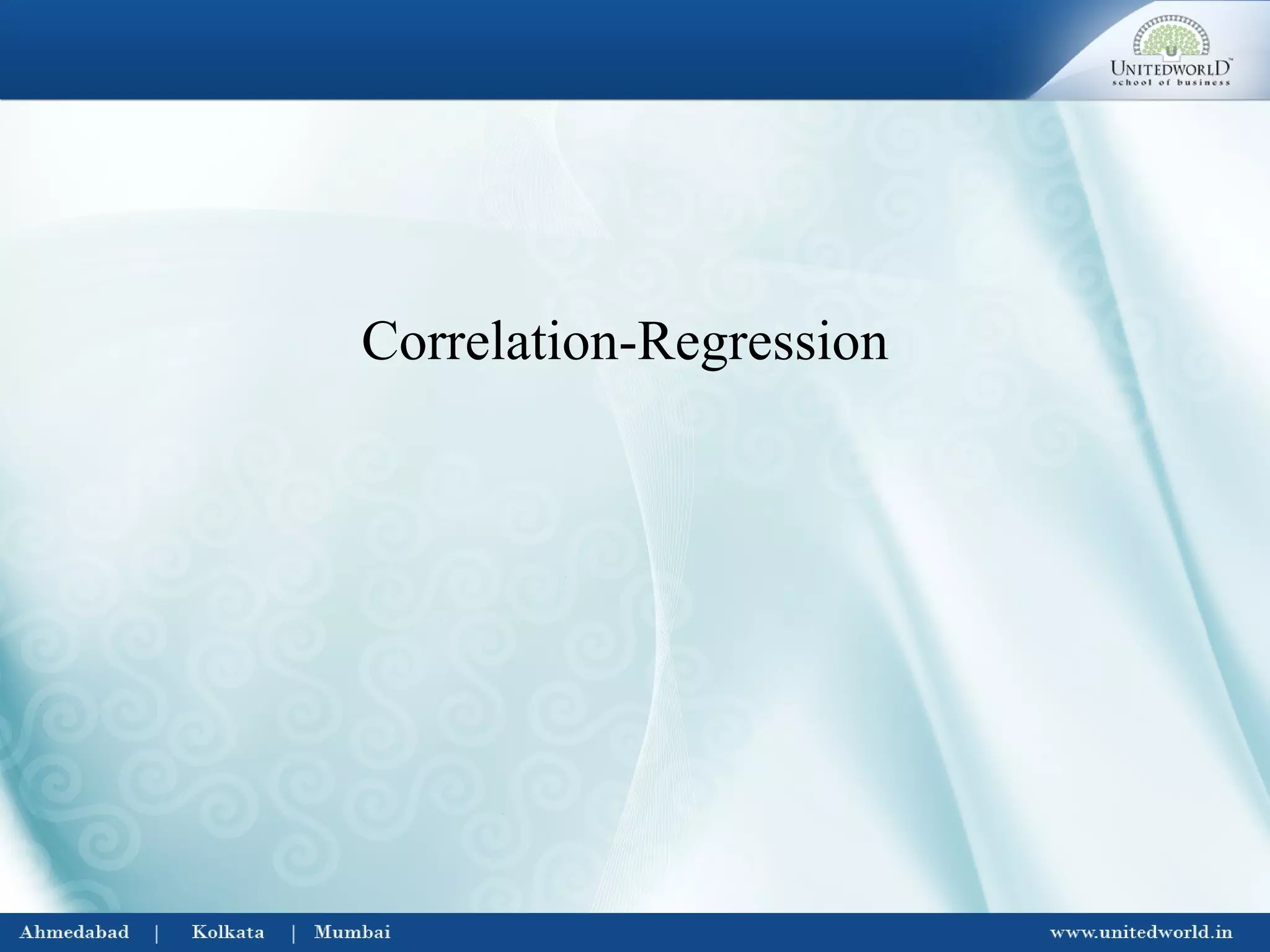 Correlation And Regression 3 Ppt