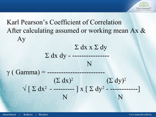 Correlation & regression (3) | PPT