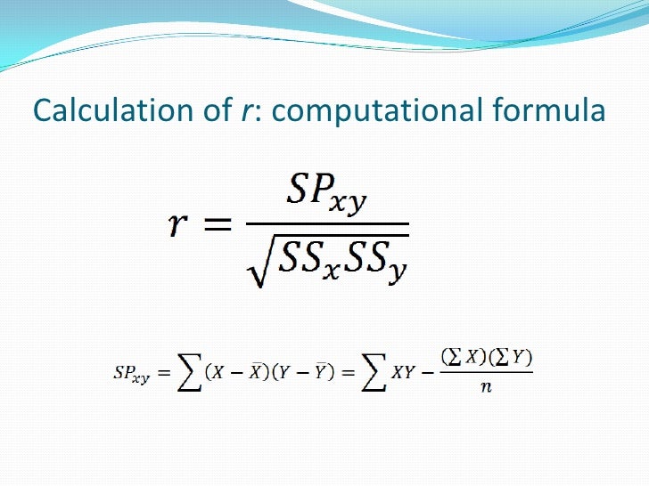 Correlation And Regression