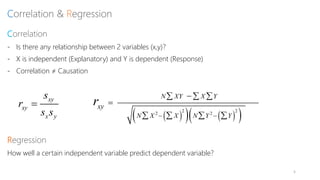 Machine Learning in R - Part 1: Correlation and Regression (Basics) | PPTX | Smoking Cessation ...