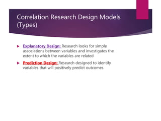 Correlation research | PPTX