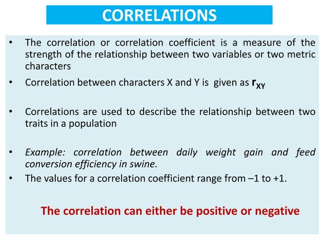 Correlations | PPTX