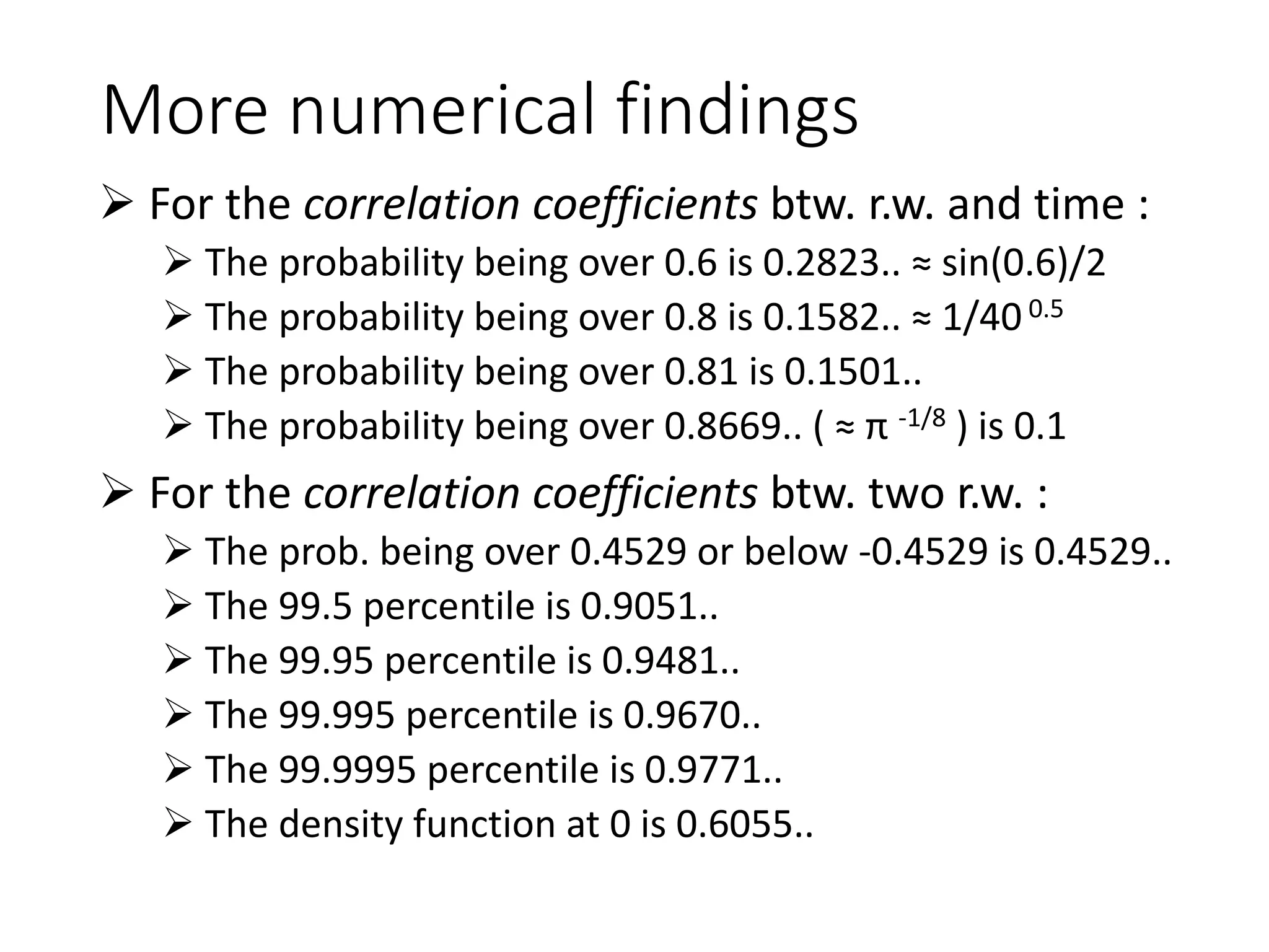 Correlations about random_walks | PPT