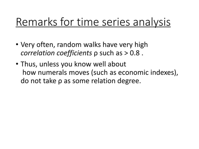Correlations about random_walks | PPT