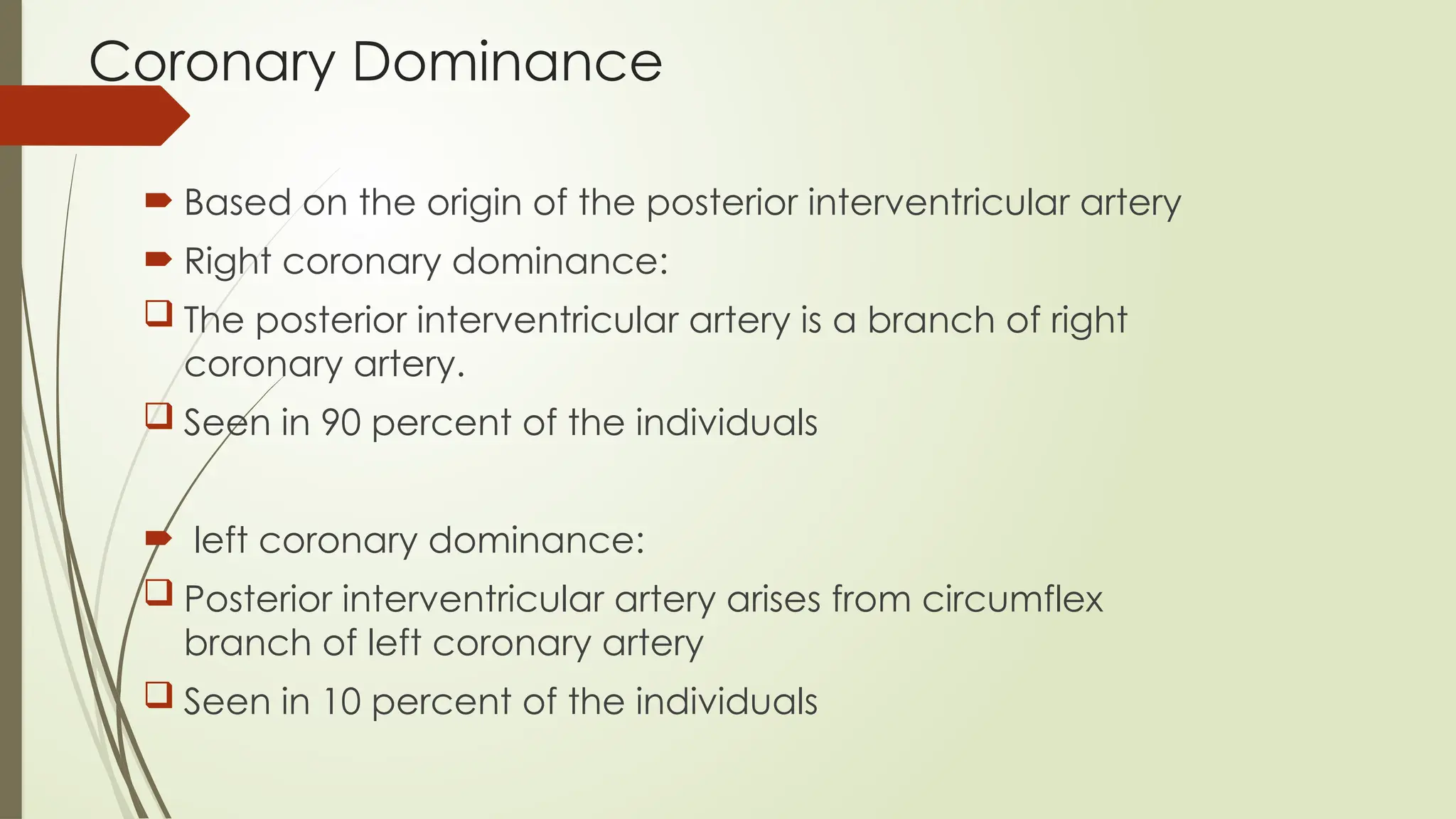 Coronary arteries - course, branches.pptx