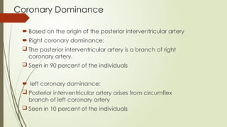 Coronary arteries - course, branches.pptx