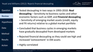 Decoupling or Increased Correlation Across the Globe | PPTX | Stocks ...