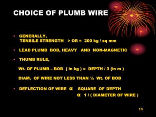 Correlation survey and depth measurement in underground metal mines | PPT