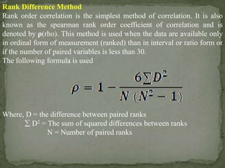 correlation Types in statistical Education | PPT