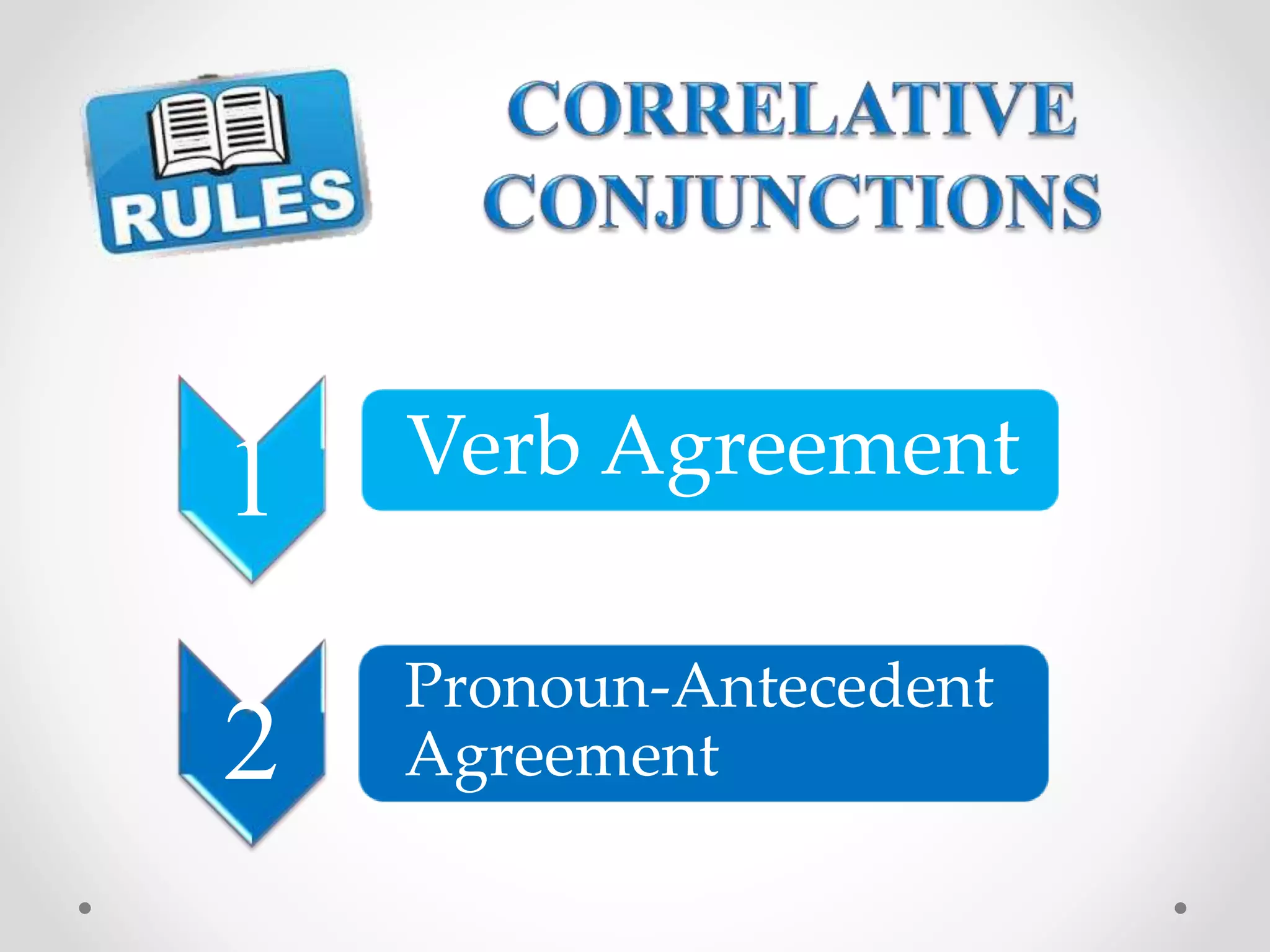 Correlative Conjunctions | PPTX