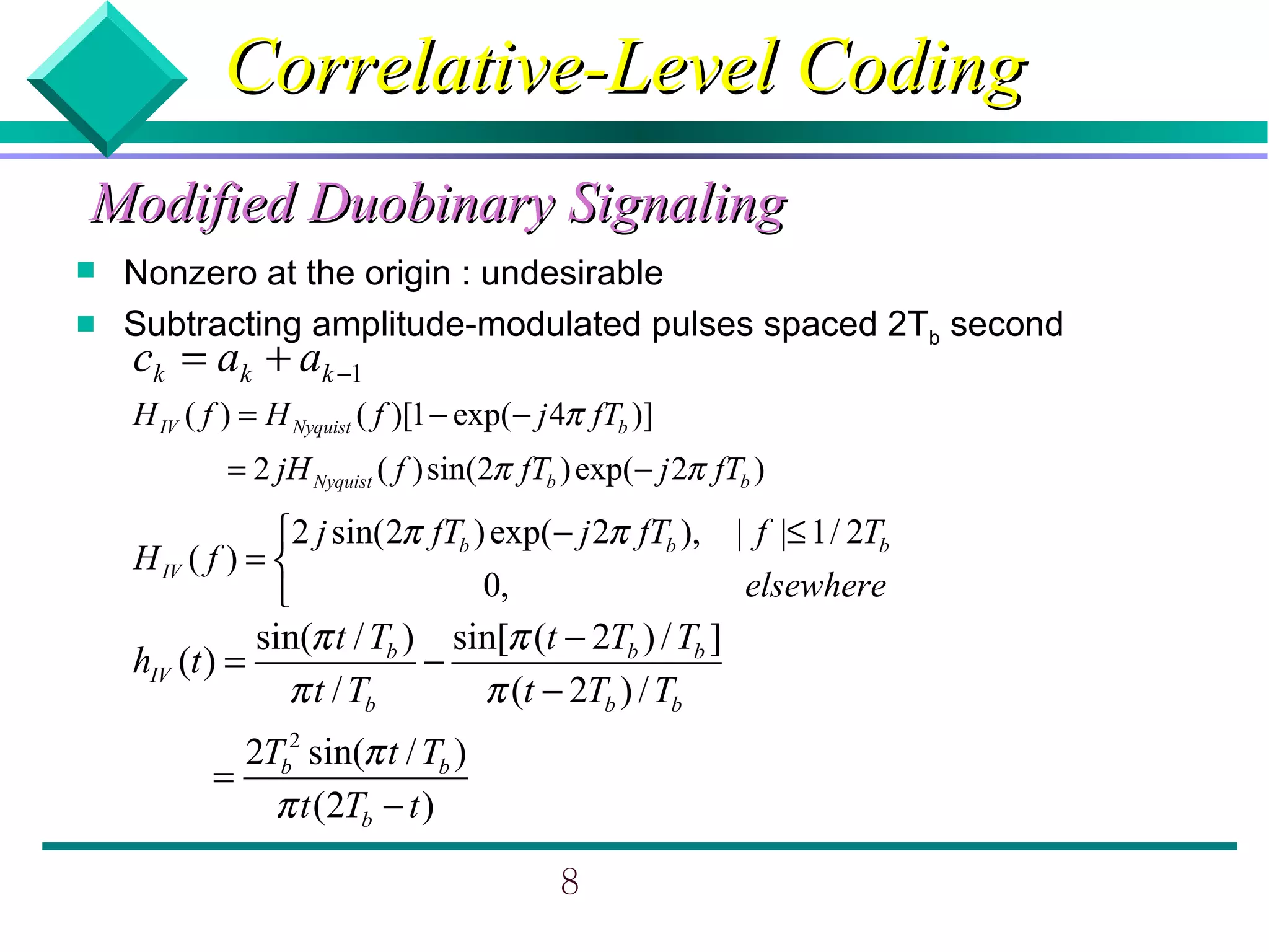 Correlative Level Coding Ppt 7791