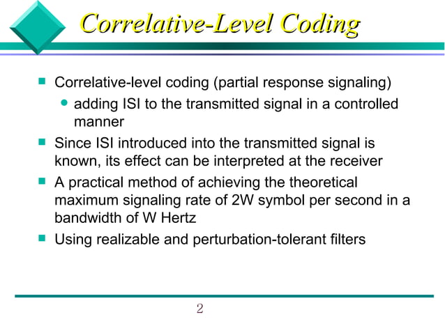 Correlative Level Coding Ppt Web Development Internet