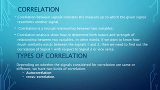 Correlation, convolutional, turbo and block code | PPTX