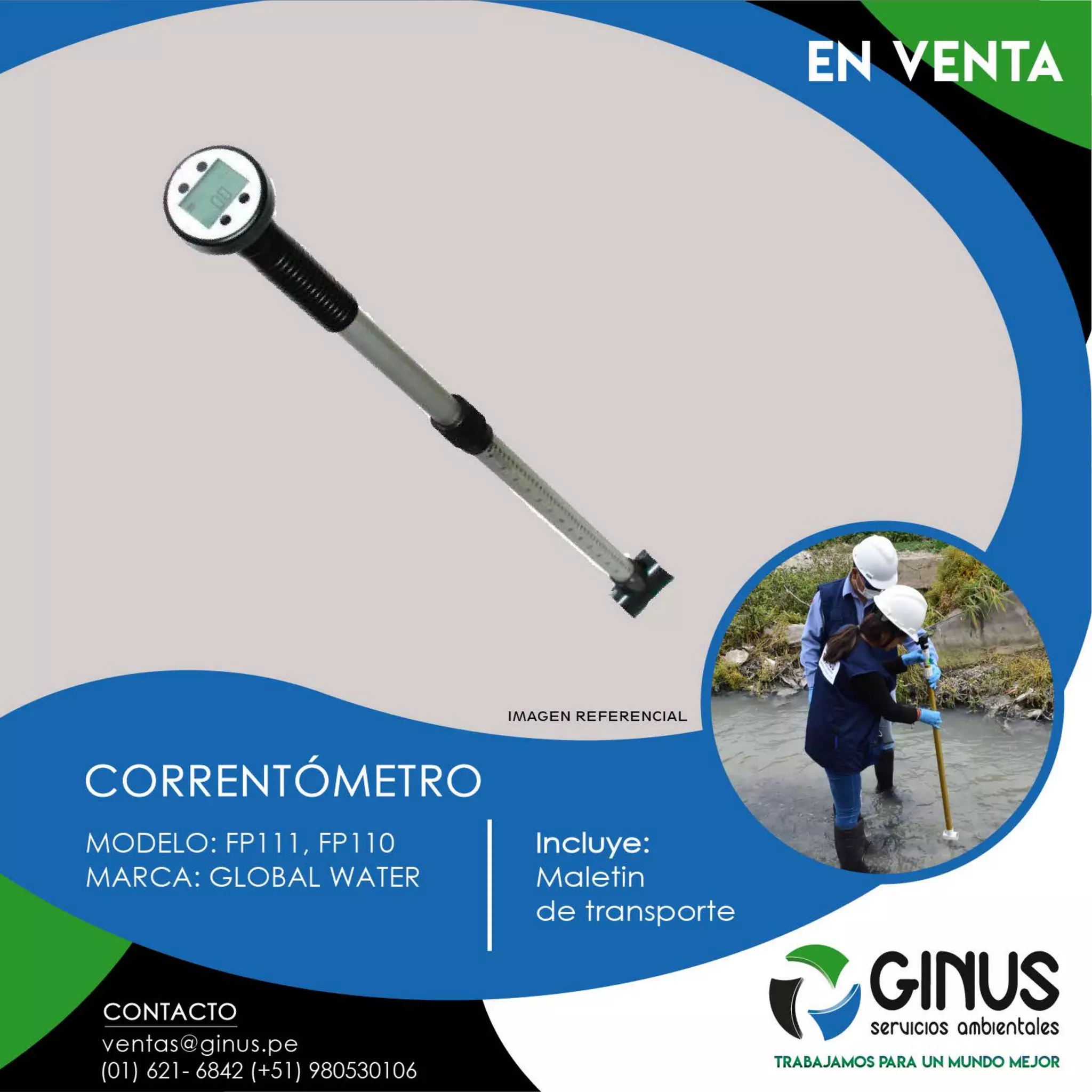 Correntometro GLOBAL WATER FP111 | PDF