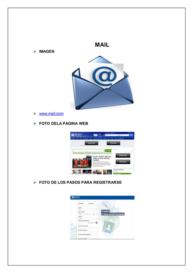 Correos electronicos | DOCX