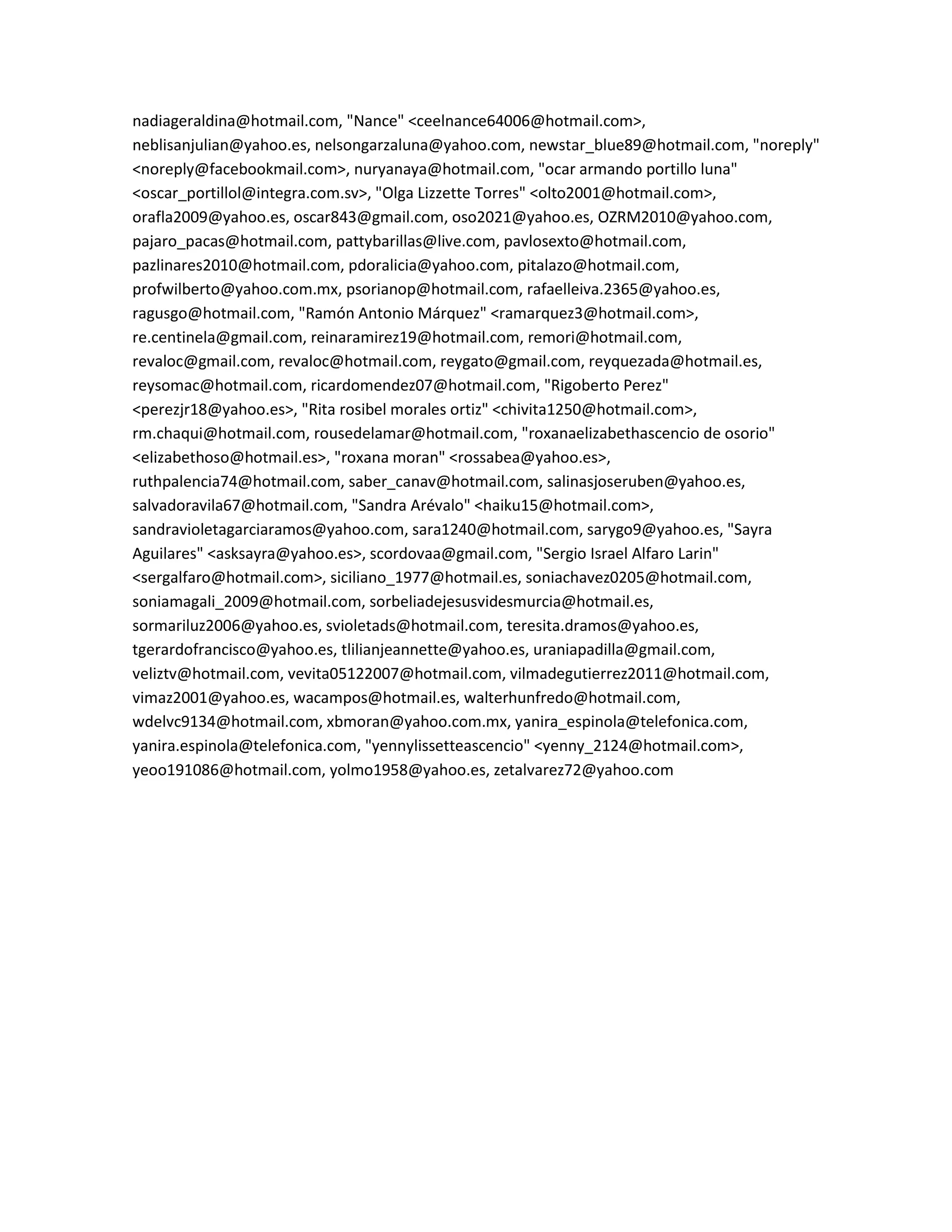 Correos al 12 todo el pueblo | DOCX