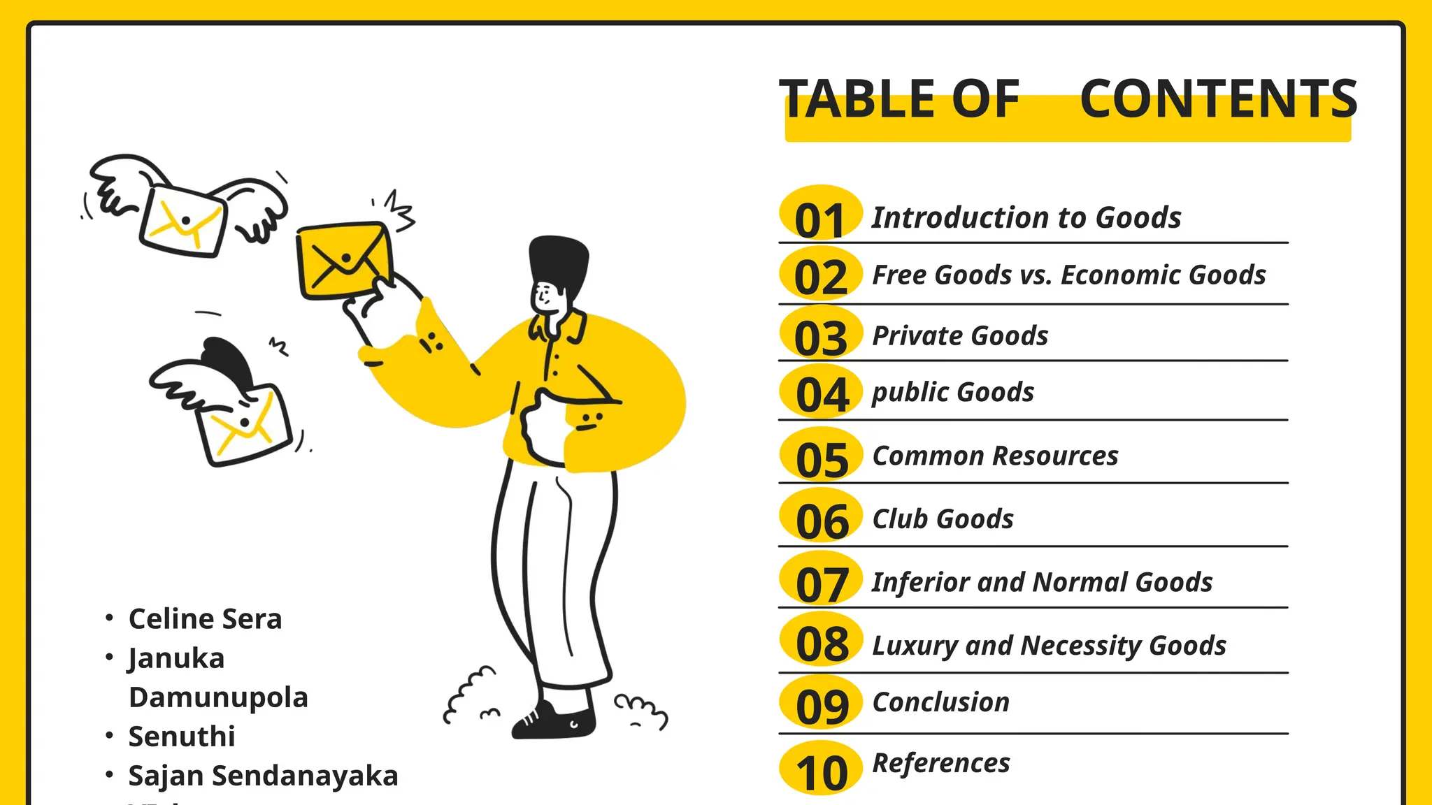 Types of Goods in Economics presentation | PPTX