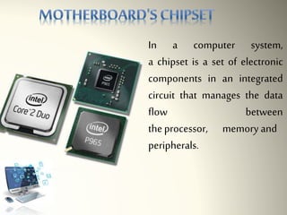 Corresponding parts of computer and their functions | PPTX