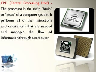 Computer System Unit Definition