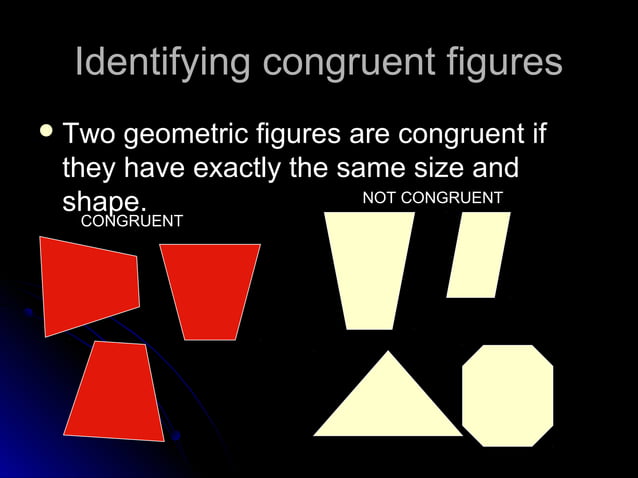 Corresponding parts of congruent figures. | PPT
