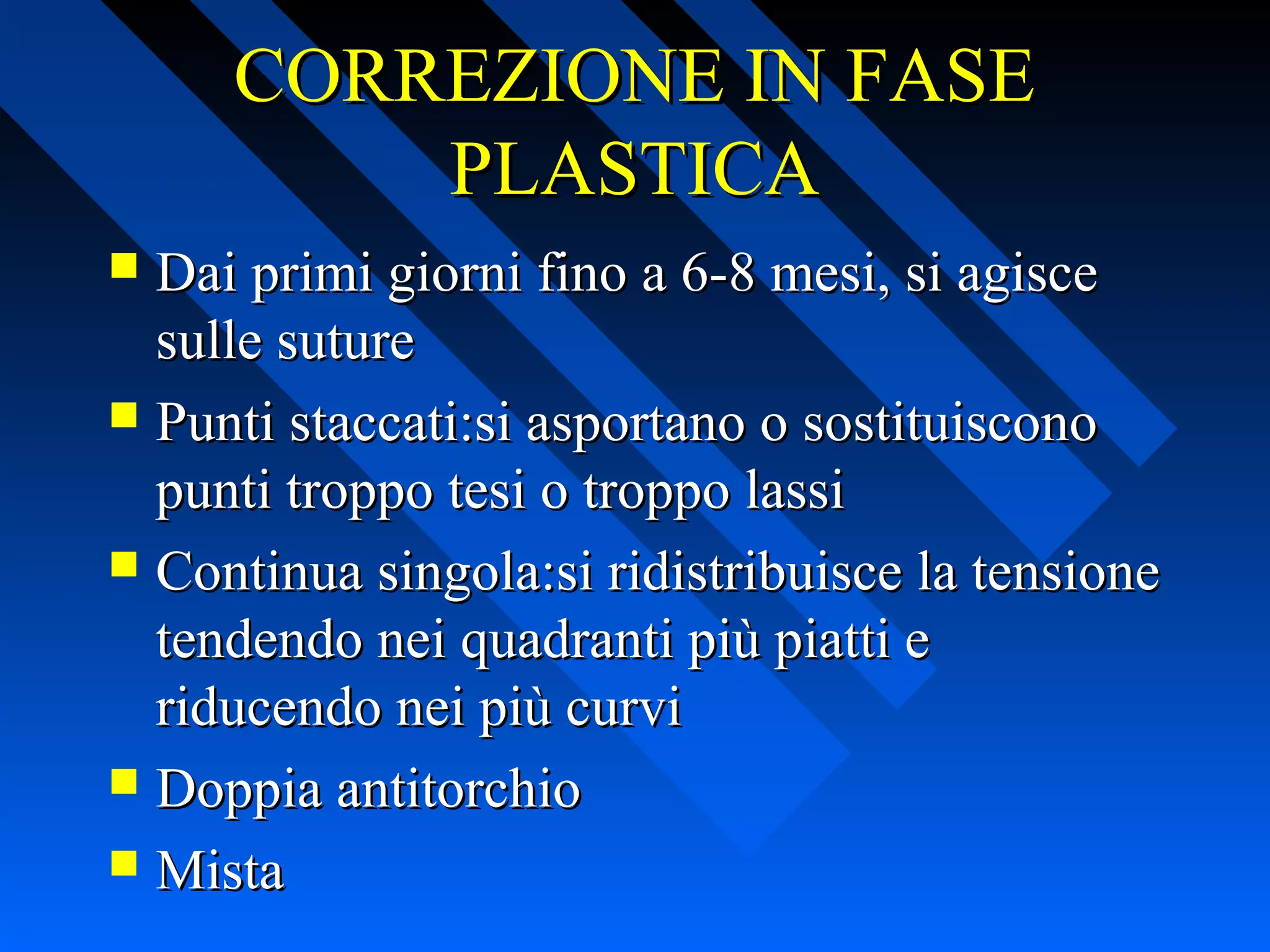 Correzione astigmatismo post cheratoplastica (PK, DALK) | PPT