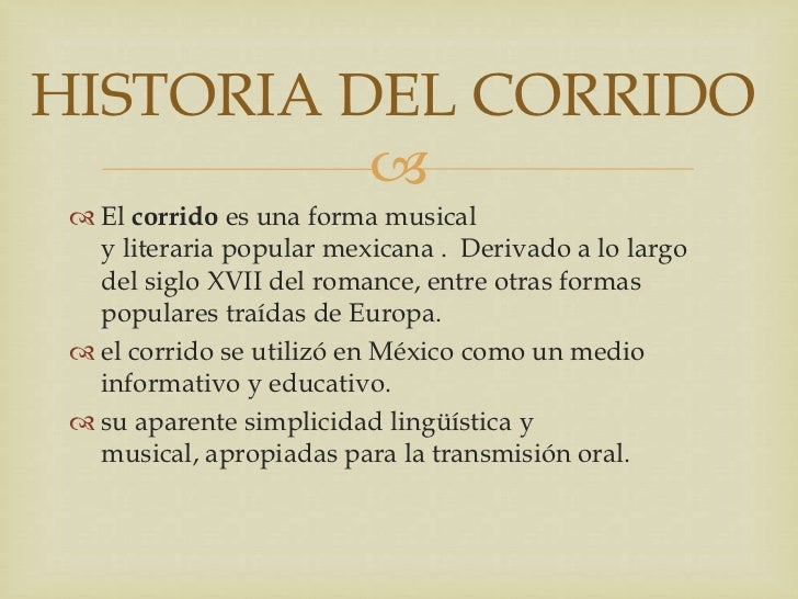 Corrido mexicano (2)