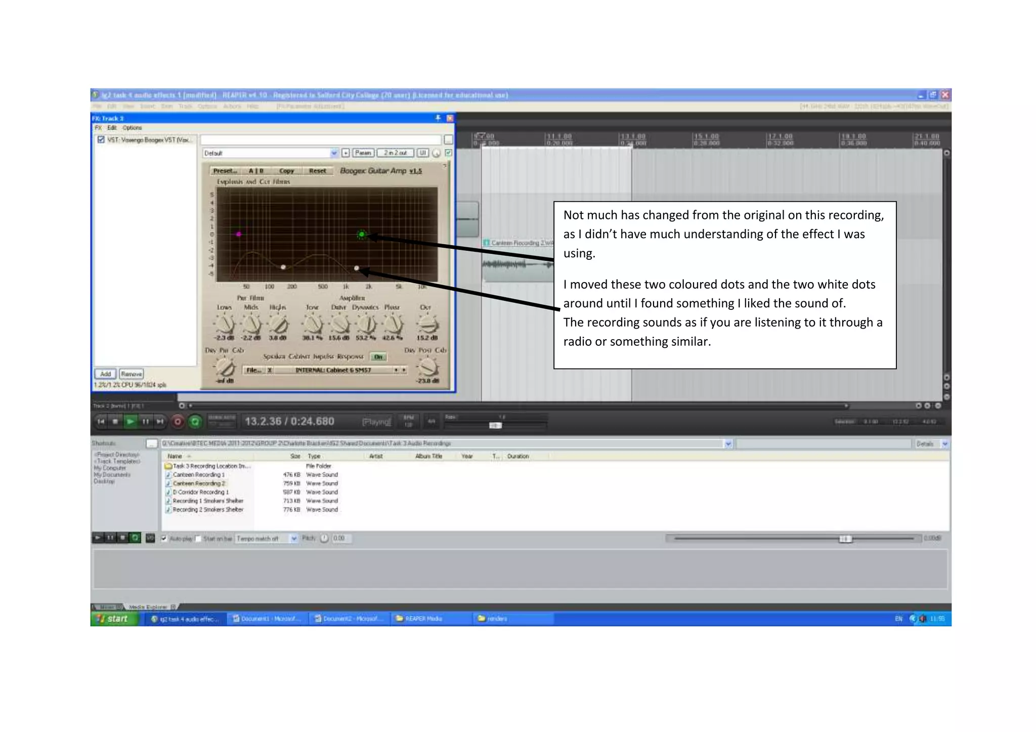 Corridor recording effects annotations | PPT