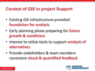 Corridor Selection in USA and UAE with GIS | PPT