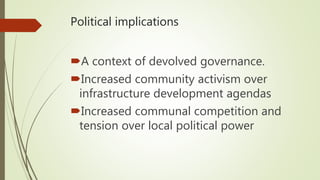Corridors:Large-scale infrastructure projects and struggles for land | PPT