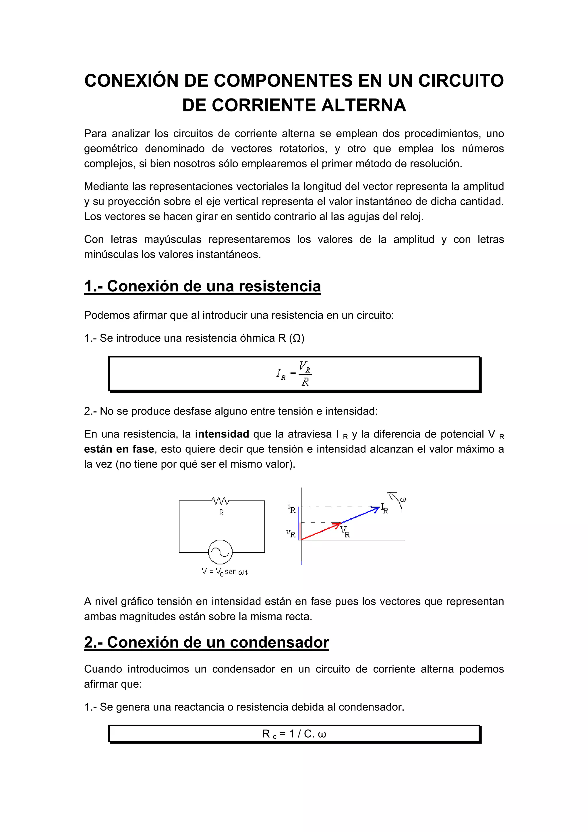 Corriente alterna | PDF