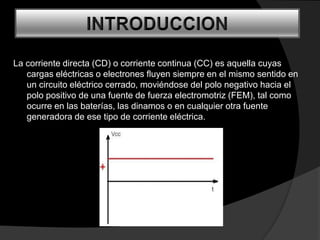 Corriente Alterna vs Corriente Continua | PPTX