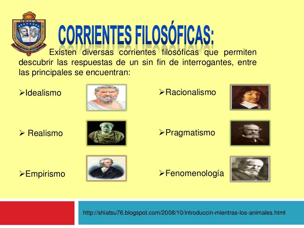 Presentacion Corrientes Filosoficas