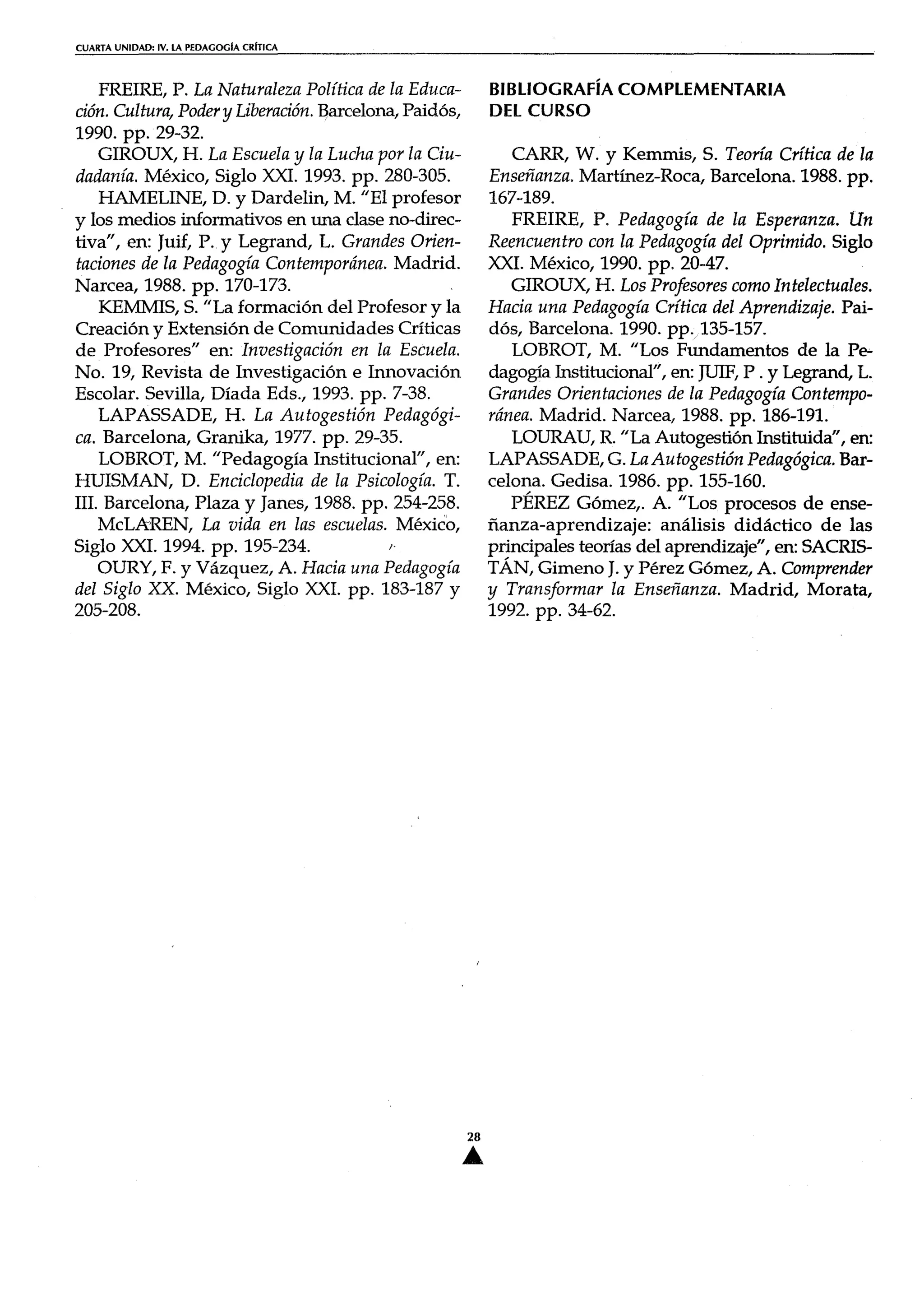 Corrientespedagogicascontemporanea supn | PDF