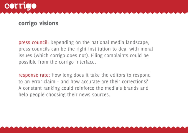 corrigo goes MoJo | PPT