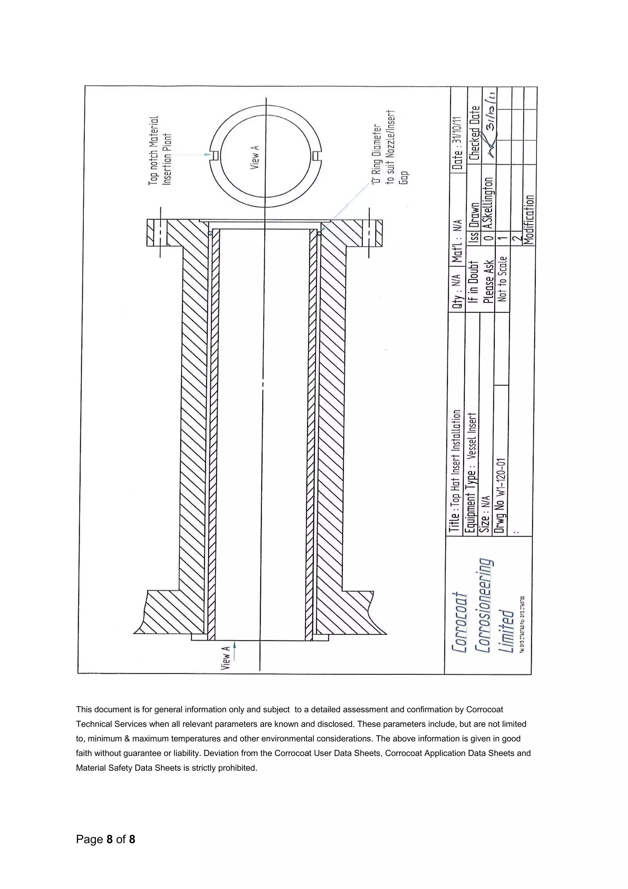 Corrocoat Composite Nozzle Insert | PDF