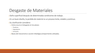 Corrosión y deterioro de materiales | PPTX