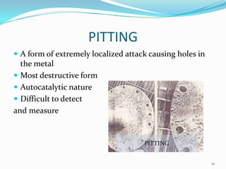 Forms Of Corrosion | PPTX