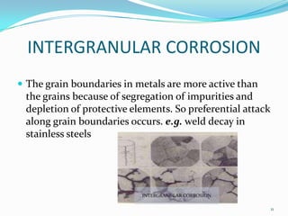 Forms Of Corrosion | PPTX