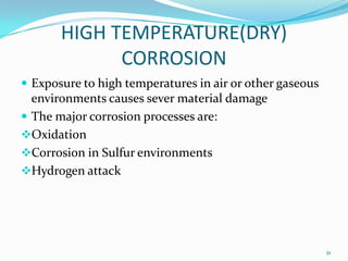 Forms Of Corrosion | PPTX