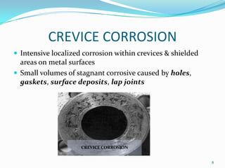 Forms Of Corrosion | PPTX