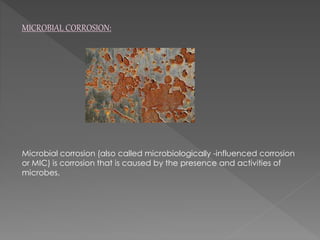 Corrosion | PPTX