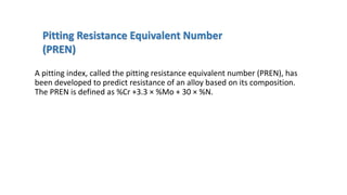 Corrosion various concepts and reasons of corrosion and measures | PPTX