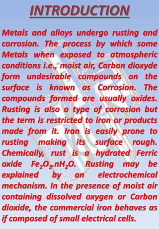 Corrosion | PPTX