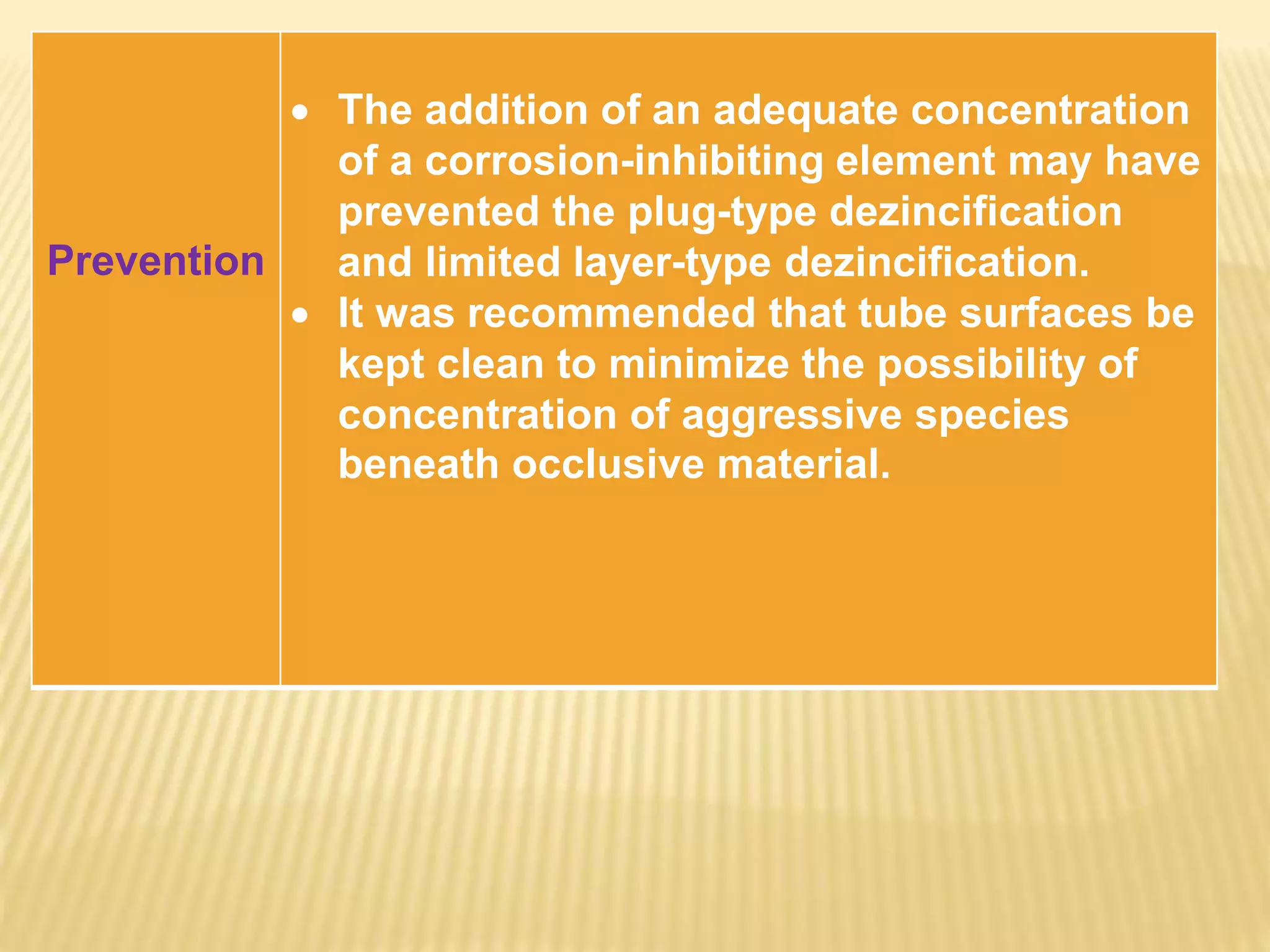 selective leaching type corrosion | PPTX