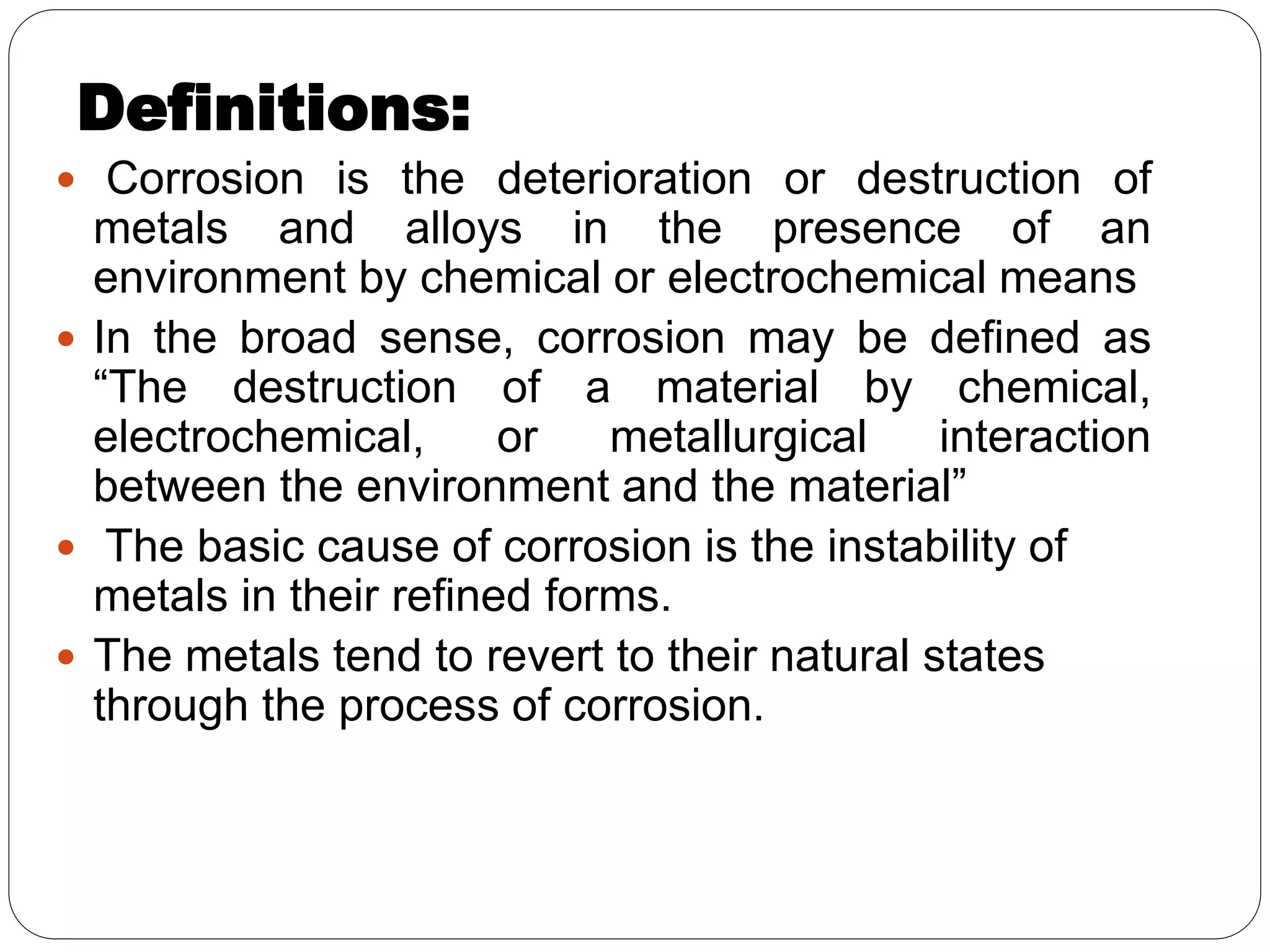 Corrosion | PPTX