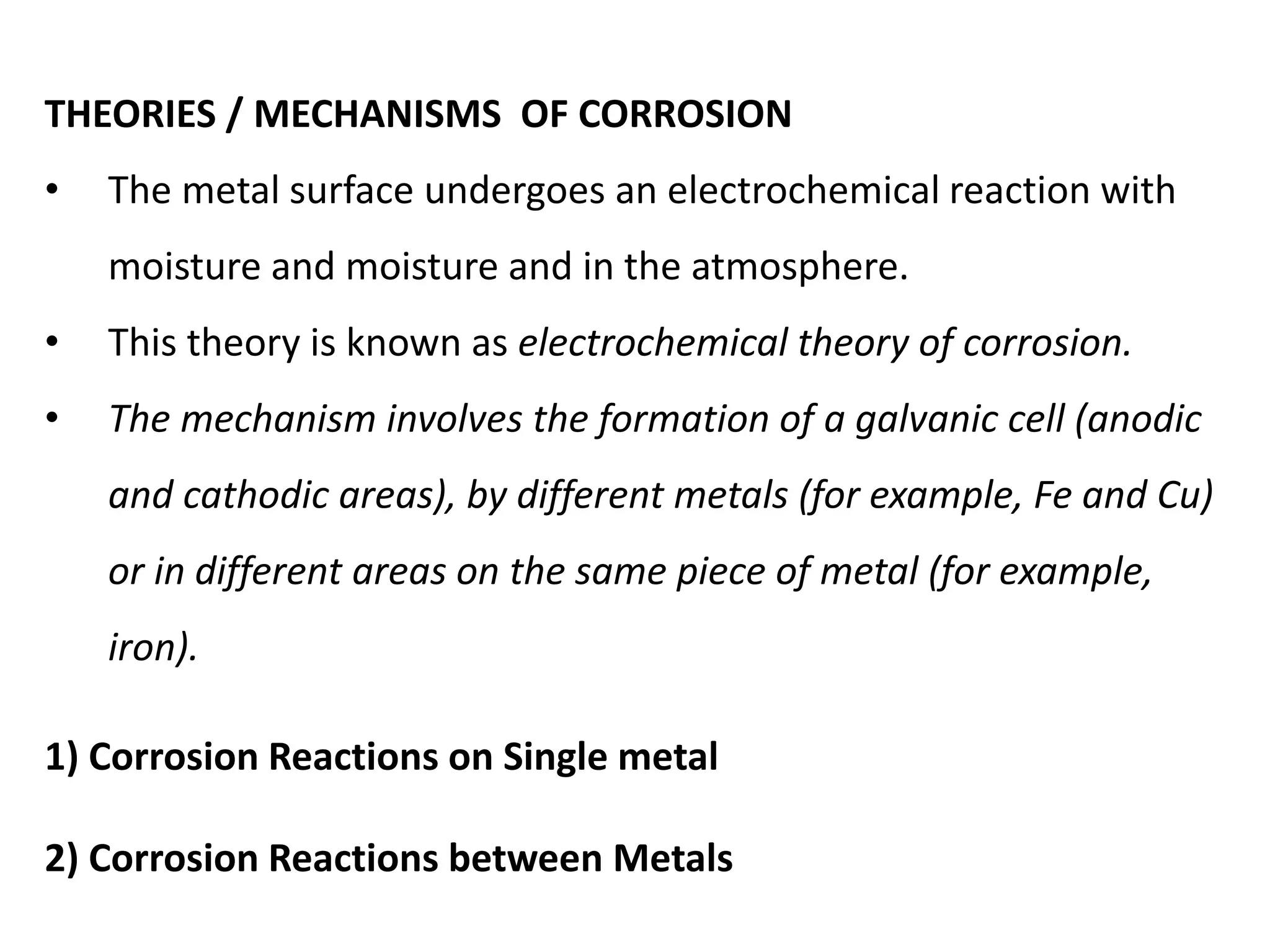 Corrosion | PPTX