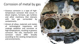 Corrosion in Metal | PPTX